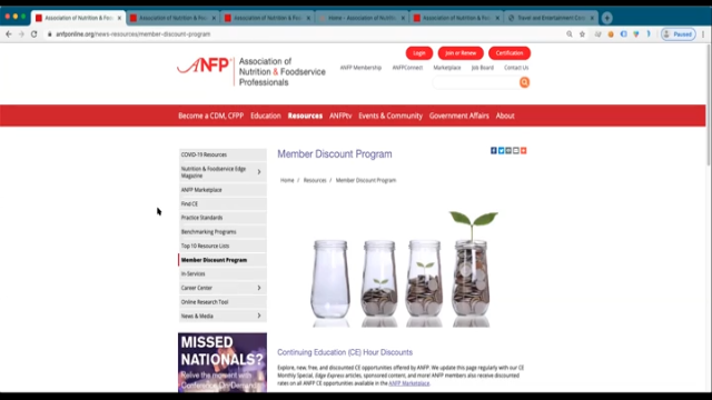 How to Access the ANFP Member Discount Program – ANFP TV
