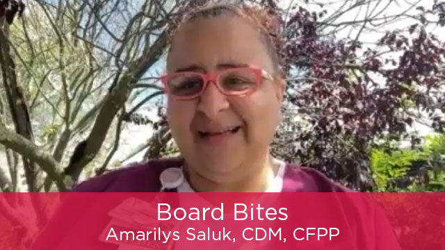 Board Bites: Amarilys Saluk, CDM, CFPP – ANFP TV