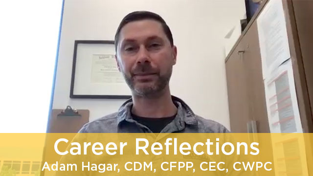 Career Reflections: Adam Hagar, CDM, CFPP, CEC, CWPC – ANFP TV