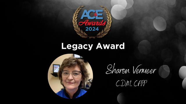 2024 Legacy Award: Sharon Vermeer, CDM, CFPP – ANFP TV