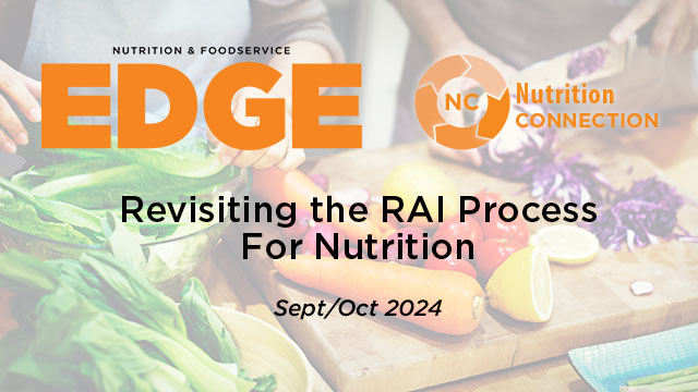Edge: Revisiting the RAI Process for Nutrition – ANFP TV