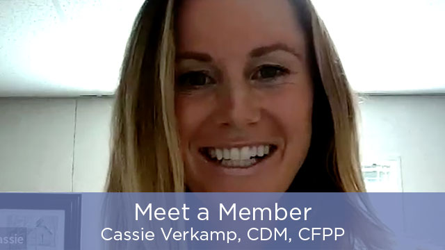 Meet a Member: Cassie Verkamp, CDM, CFPP – ANFP TV