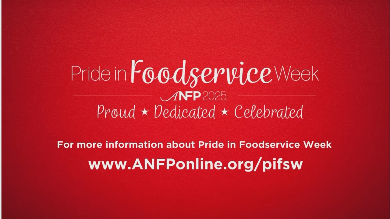 Welcome to Pride in Foodservice Week 2025! – ANFP TV