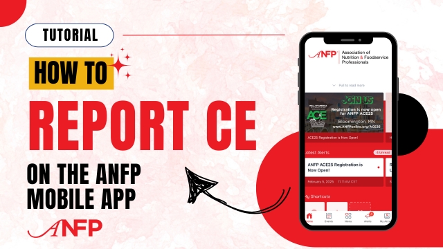 ANFP Mobile App Tutorial: How to Report CE – ANFP TV