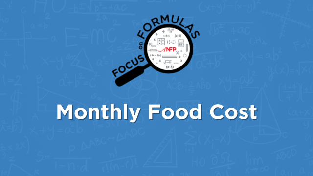 Focus on Formulas: Monthly Food Cost – ANFP TV